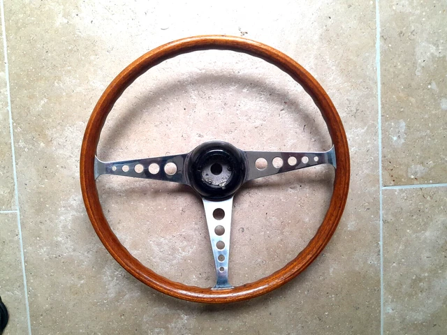 CLASSIC MINI COOPER S Genuine Speedwell Steering Wheel Mk1 Bmc Rare ...