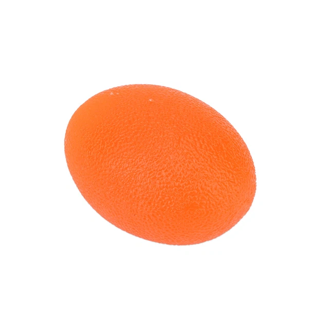 (ORANGE)ELASTIC GRIP BALLS Portable Hand Stress Ball Silicone Soft ...