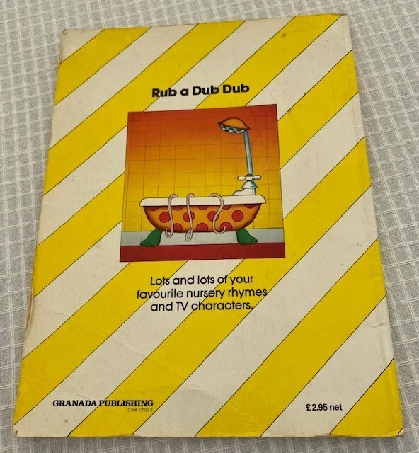 NURSERY RHYMES BOOK Rub a Dub Dub By Alan Rogers £3.00 - PicClick UK