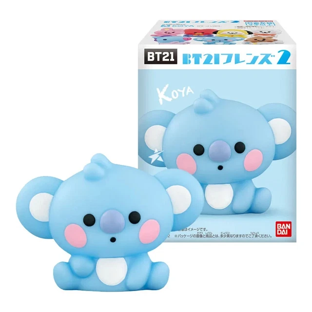 BANDAI BT21 LINE Friends Vol. 2 japanische Gummi Spielzeug Jalousie Box Sammlung EUR 13,83 ...