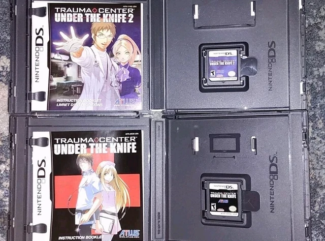 TRAUMA CENTER : Under the Knife lot de 1 & 2 jeux (Nintendo DS, TESTÉ ...