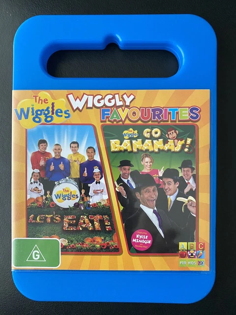 GREAT DVD SALE * The Wiggles Let's Eat & Go Bananas 🍌 (176Mins)(R4 ...