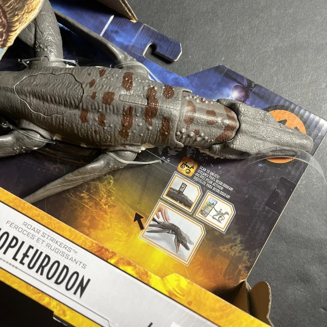 JURASSIC WORLD DOMINION Roar Strikers Liopleurodon Dinosaur Action ... JURASSIC WORLD DOMINION Roar Strikers Liopleurodon Dinosaur Action ...