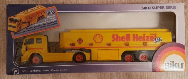 SIKU 3511 1:55 Mercedes Benz SK Topas Tankzug Shell EUR 50,00 - PicClick DE