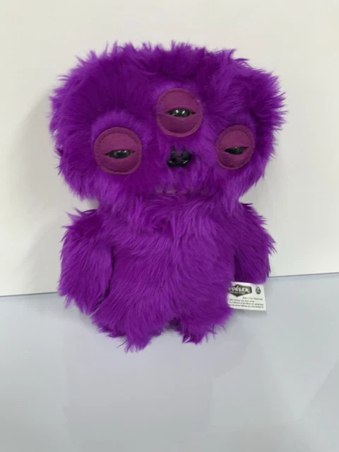 FUGGLER FART FACE Annoyed Alien Purple Funny Ugly Monster Soft Toy ...