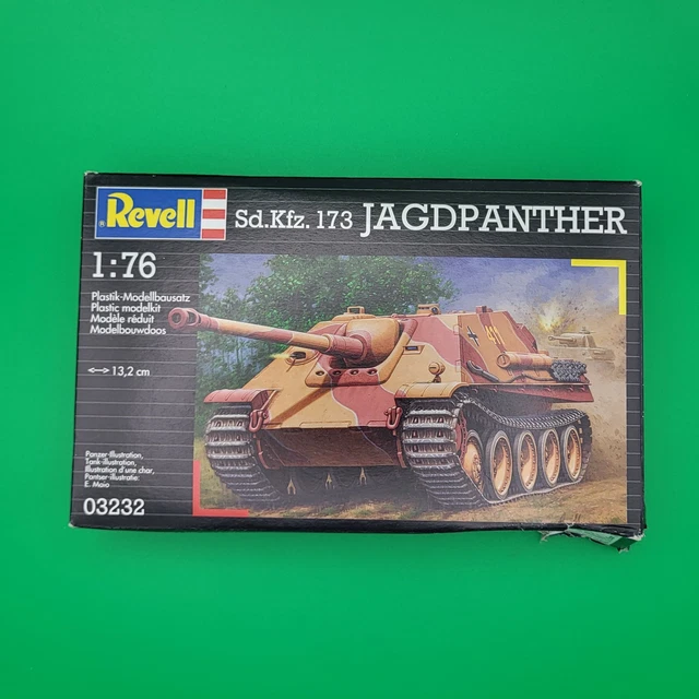 SD.KFZ. 173 JAGDPANTHER Revell 03232 Model Kit Scale 1/76 EUR 12,00 ...
