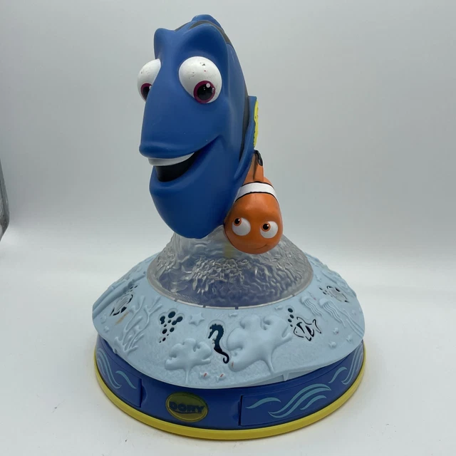 FINDING DORY WITH Nemo Disney Pixar Rotating Night Light Talks and ...
