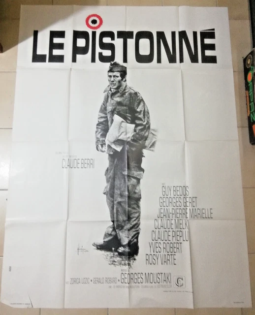 ANCIENNE AFFICHE DE cinéma originale-" LE PISTONNÉ " - 120 x 160 cm EUR 40,00 - PicClick FR