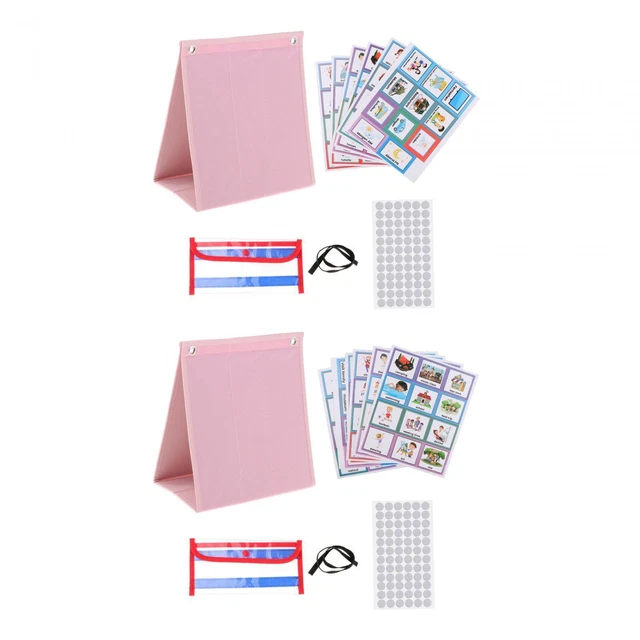 KIDS VISUAL SCHEDULE Calendar Educational Chart for Home Activity ...