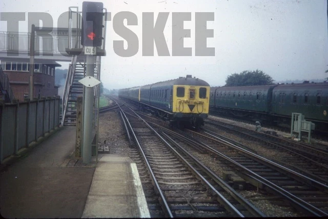 35MM SLIDE BR British Rail Electric EMU Class 402 2HAL 2621 1968 ...