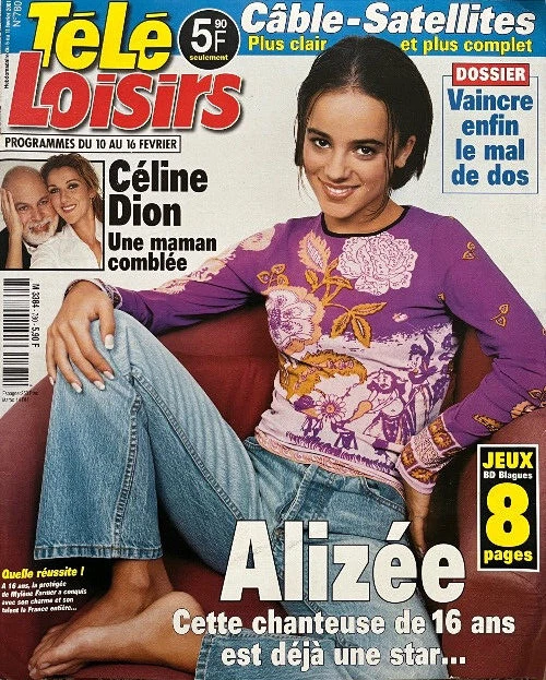 MAGAZINE TELE LOISIRS N°780 - Alizee - Celine Dion EUR 5,99 - PicClick FR