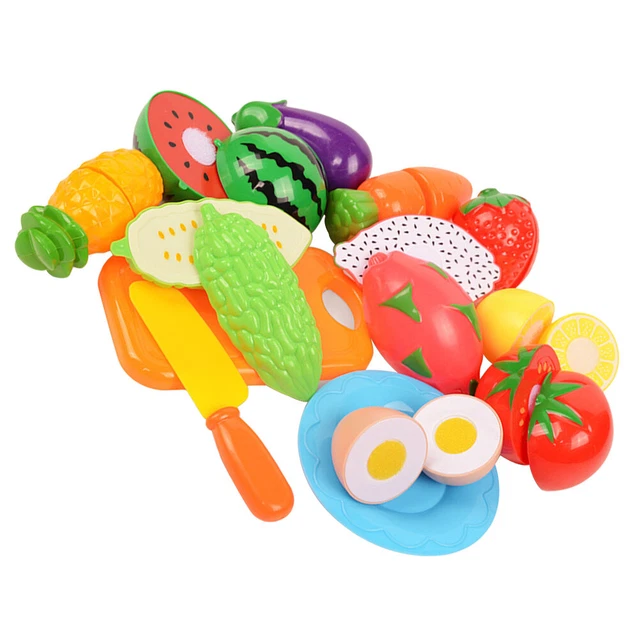 Cut Fruit Toy Vegetable Recognition Cut Vegetables Toy Geometric Toy £1539 Picclick Uk