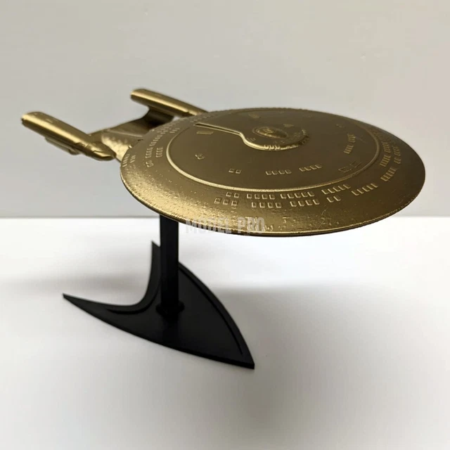 STAR TREK - USS Enterprise NCC-1701-D | Gold Collector's Edition | 3D ...
