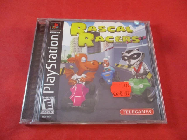 RASCAL RACERS (SONY Playstation 1 PS1) **BRAND NEW** Sealed! $149.99 ...