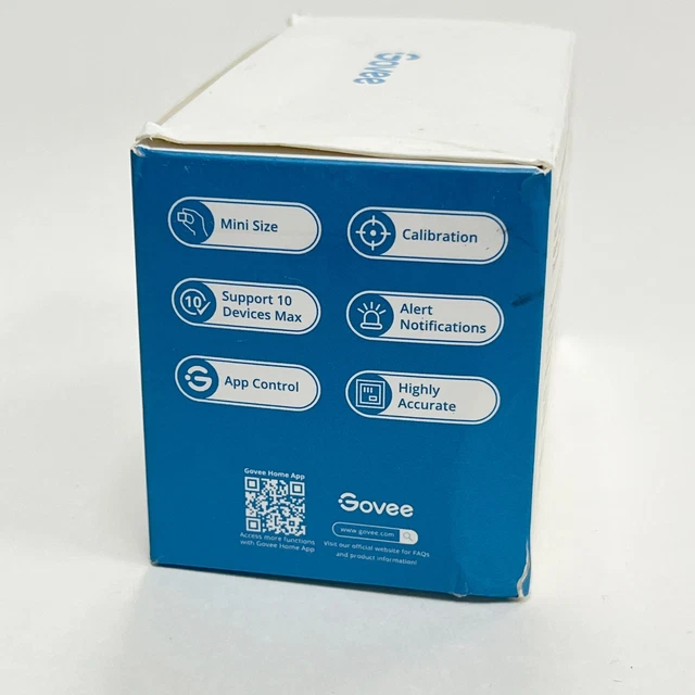 GOVEE THERMO HYGROMETER Sensor 3 Pack WiFi Gateway Indoor Wireless ...