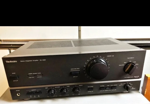 VINTAGE TECHNICS SU-V660 Stereo Integrated Amplifier Class Hifi Separate. £250.00 - PicClick UK