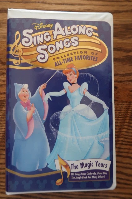 Disney Sing Along Songs The Early Years Vhs Video Tape Clamshell Case