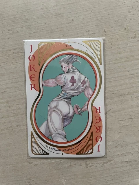 HUNTER X HUNTER Hisoka playing cards Togashi Yoshihiro Exhibition £37. ...