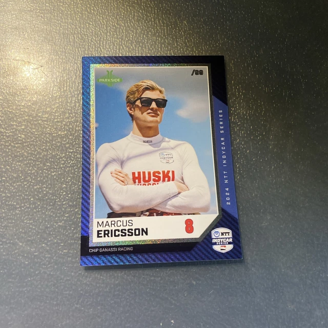 CARTA BLU 2024 PARKSIDE NTT Indy Car Racing MARCUS ERICSSON/99 EUR 0,91 ...