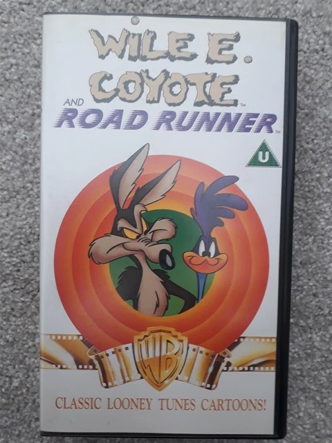 ROAD RUNNER VHS Wile E Coyote VHS 1992 Looney Tunes Collectable Rare £4 ...