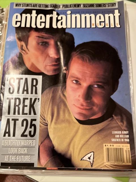 ENTERTAINMENT MAGAZINE September 1991. Star Trek At 25! Leonard Nimoy ...
