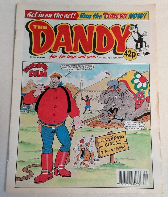 COMIC - VINTAGE British Comic The Dandy Fun For Boys & Girls No. #2892 ...