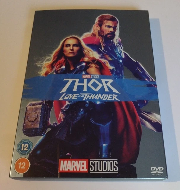 THOR LOVE AND Thunder DVD Chris Hemsworth Natalie Portman Christian ...