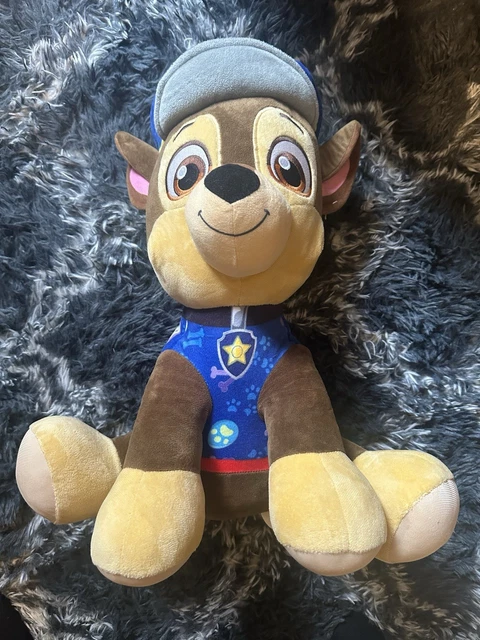 PAW PATROL CHASE Large Soft Cuddle Toy Stuffed Teddy Bear Kids Doll ...