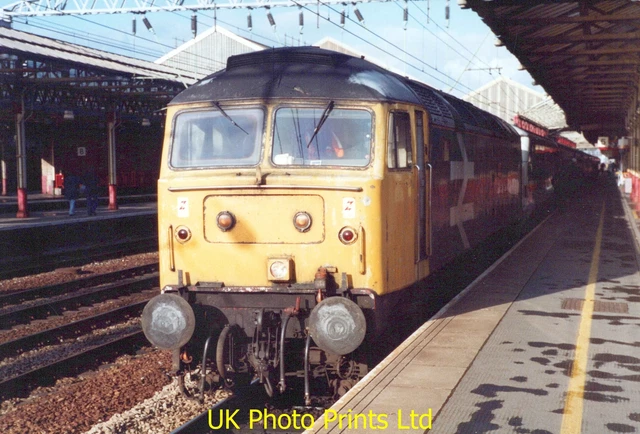 RAILWAY PHOTO 6X4 Class 47 47513 passenger train Crewe c1990 £1.50 ...