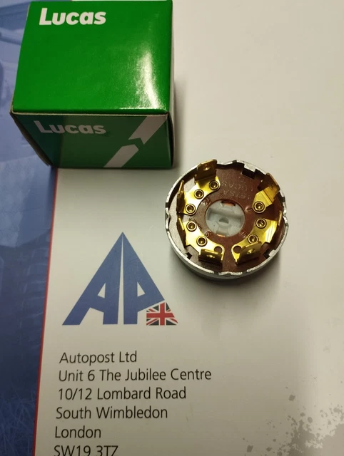 LUCAS IGNITION SWITCH 39415-579085-157Sa-Triumph Tr6-Gt6-Imp-Landrover ...