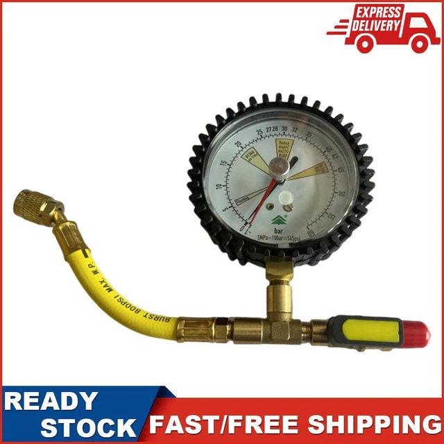 NITROGEN GAUGE GAS Test Meter Nitrogen Pressure Reducer Pressure ...
