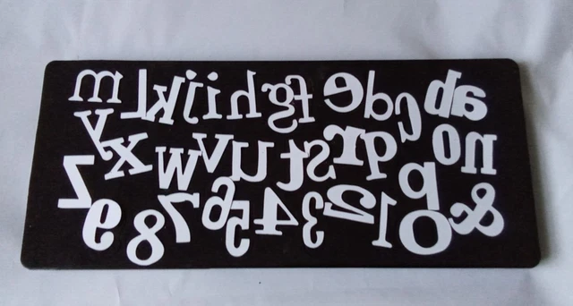 SIZZIX TIM HOLTZ Bigz XL Alphabet Die - Word Play 657837 £40.00 ...