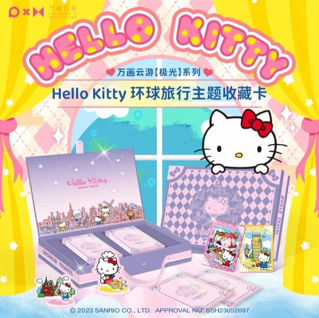 HELLO KITTY WORLD Travel Collector Cards Vancard Sanrio SR SSR ER HR UR MR £2.32 - PicClick UK