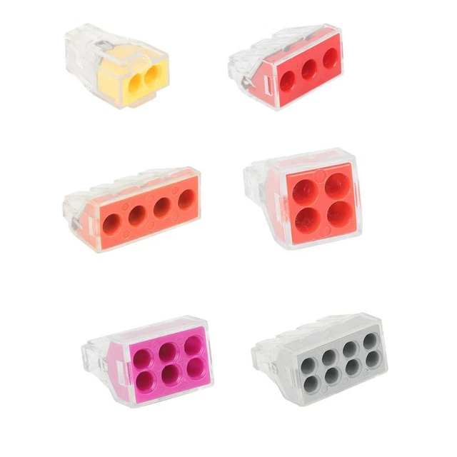 CONDUCTOR TERMINAL QUICK Wiring Terminal Wire Wiring Connector Block ...
