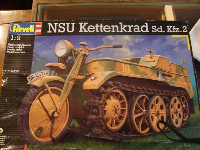 REVELL 03072 NSU Kettenkrad Sd.Kfz.2, 1:9, Neu, OVP EUR 79,00 - PicClick DE