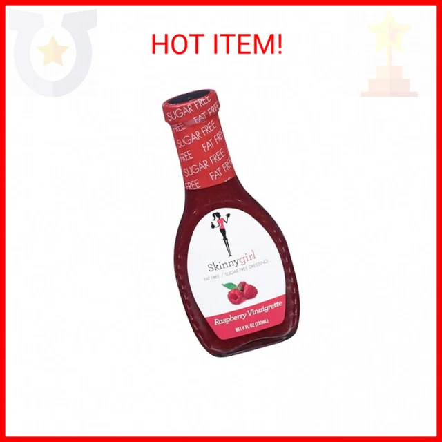 SKINNYGIRL FAT-FREE SALAD Dressing, Sugar-Free Raspberry Vinaigrette, 8 ...