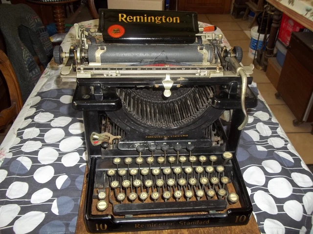 ANCIENNE MACHINE A Ecrire Remington EUR 100,00 - PicClick FR