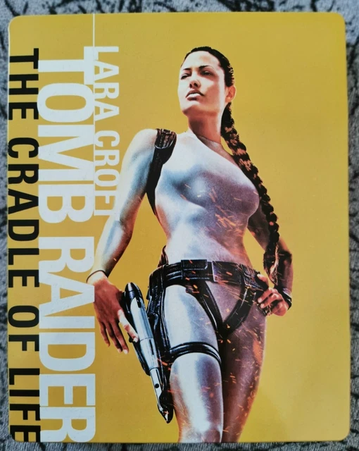 TOMB RAIDER LARA Croft blu ray us steelbook die wiege des Lebens Angelina Jolie EUR 25,00 ...
