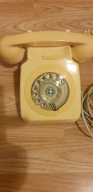 VINTAGE 1970 'S original GPO telephone 8746 C converted plug £42.28 ...