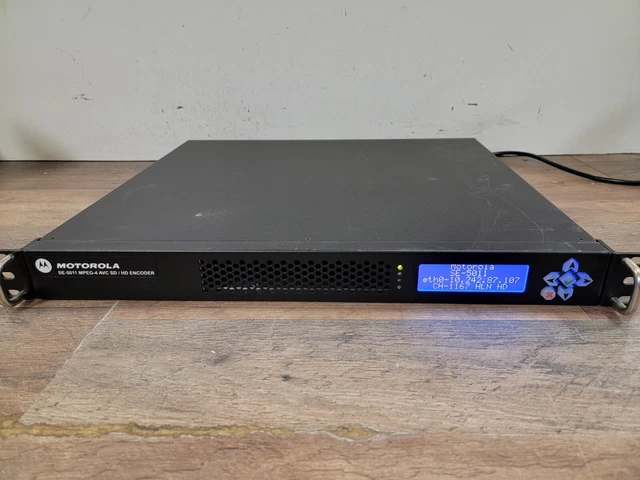 MOTOROLA SE-5011 MPEG-4 AVC SD/HD Encoder $299.99 - PicClick