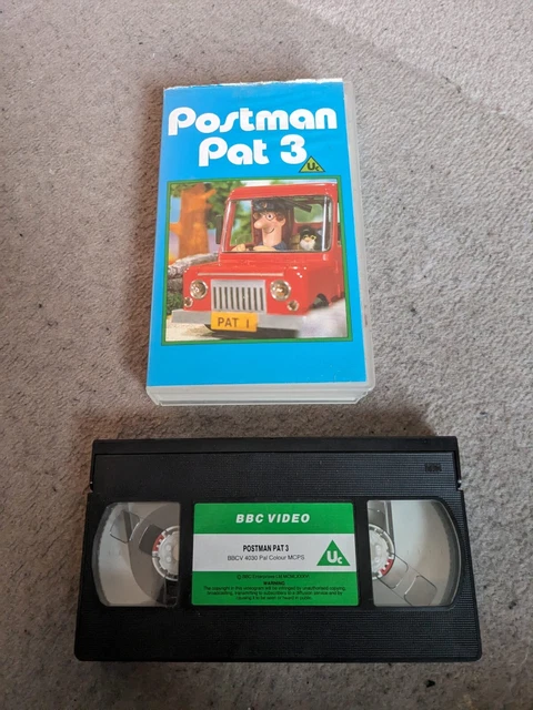 POSTMAN PAT 3 - Small Box VHS Pre Cert Int £10.99 - PicClick UK