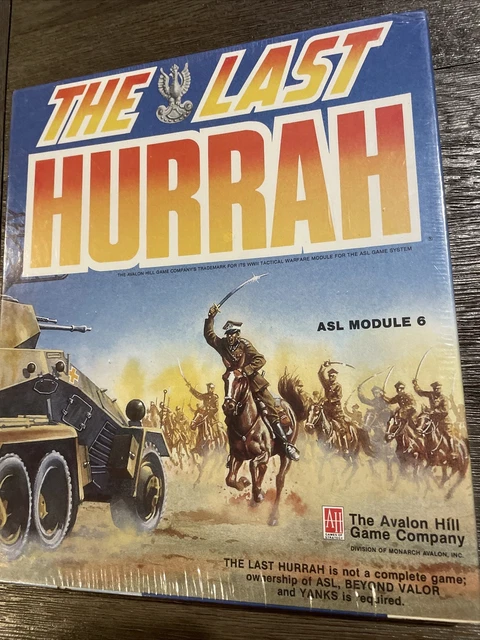 ASL THE LAST Hurrah Module 6 Original SHRINKWRAP! 1st edition Avalon ...