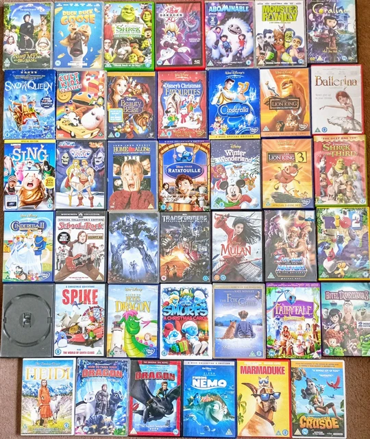 41 X DVD Bundle Children's Kids Family Film Movies Disney Universal £31 ...