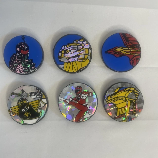 POGS SLAMMERS POWER Rangers Serie 2 Set Complet De Tous (6) Vintage EUR ...