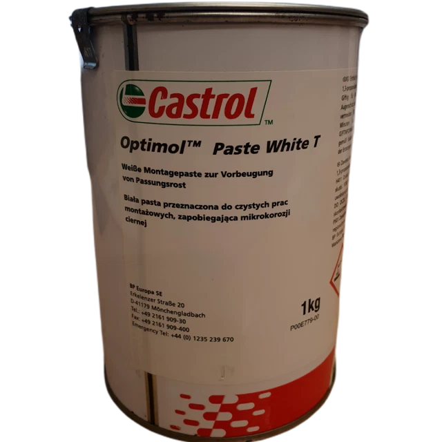 CASTROL OPTIMOL PASTE White T Assembly Paste 1KG Tin £29.99 - PicClick UK