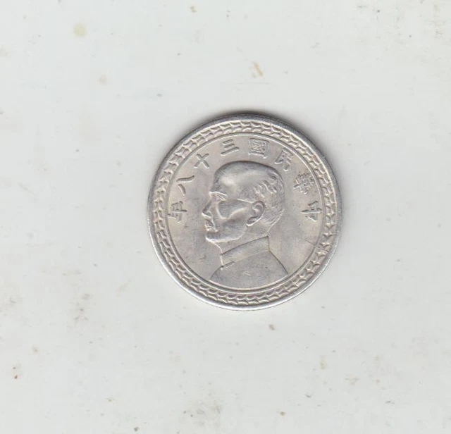 NICE VINTAGE CHINA Map Of Taiwan Coin, 23.5mm Diameter £8.00 - PicClick UK