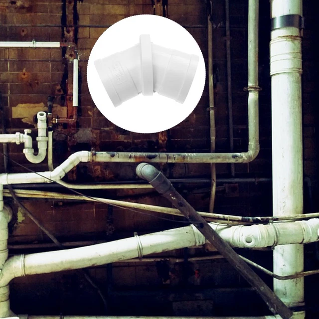 PVC PIPE ELBOW Drainage Fitting Waste Connector Adjustable Angle ...