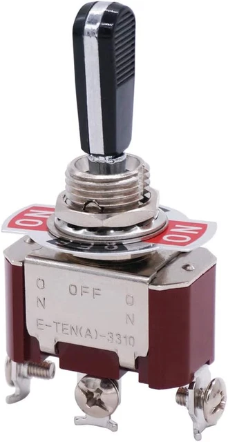 /HEAVY DUTY ROCKER Toggle Switch 16A 250V SPDT 3 Position 3 Pin On/Off ...