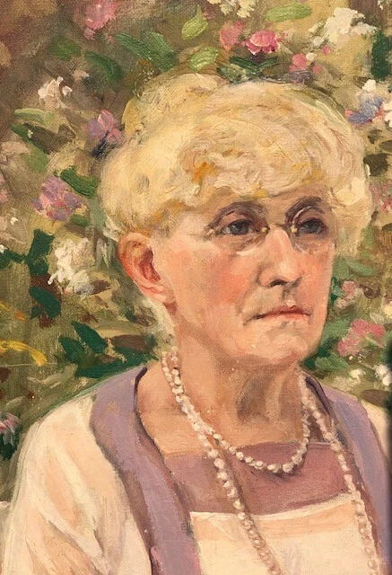 EDNA VOGNILD, LISTED Illinois Artist, Portrait Of Women,Oil ...