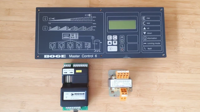 DRUCKLUFT STEUERUNG DRUCKLUFTKOMPRESSOR Boge Kompressoren Master ...